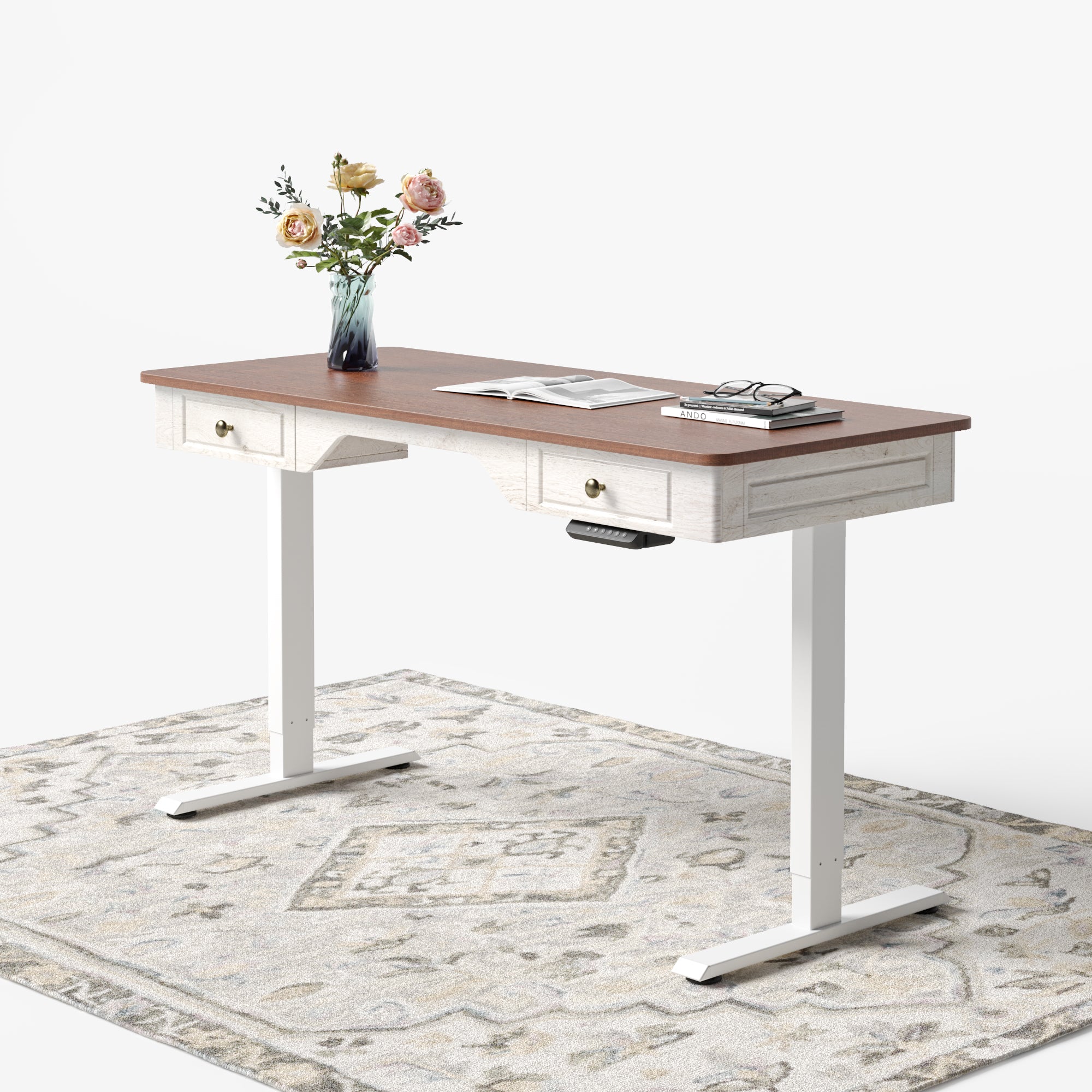 Stilvolle Diy Hohenverstellbarer Schreibtisch Bild